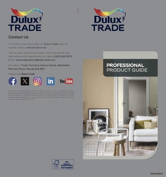 Dulux Trade Professional Product Guide