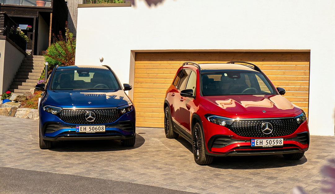 Mercedes-Benz med stor oppgradering av EQA og EQB