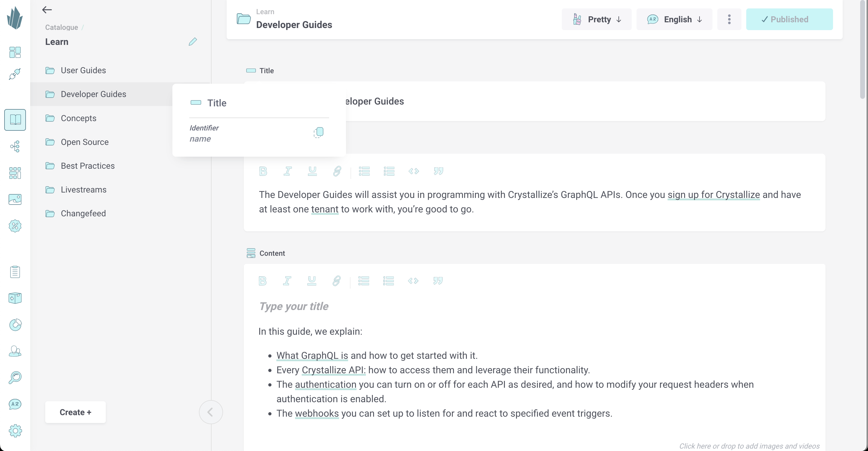 Populating Your Product Catalogue - the Core of PIM + CMS | Crystallize