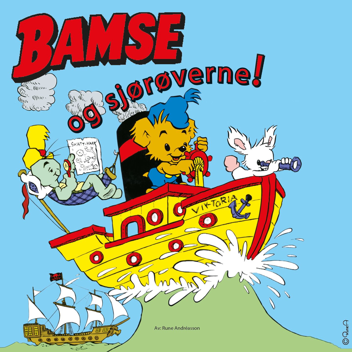 Bamse og sjørøverne - Rune Andréasson - Barn - Lydbok - Fabel