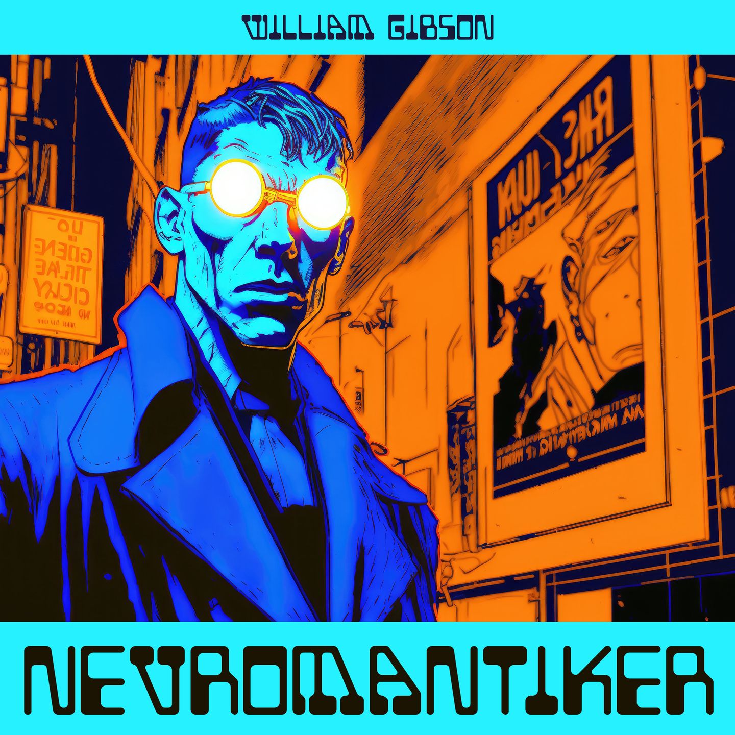The neuromancer trilogy - William Gibson - Bokserie på lydbok - Fabel