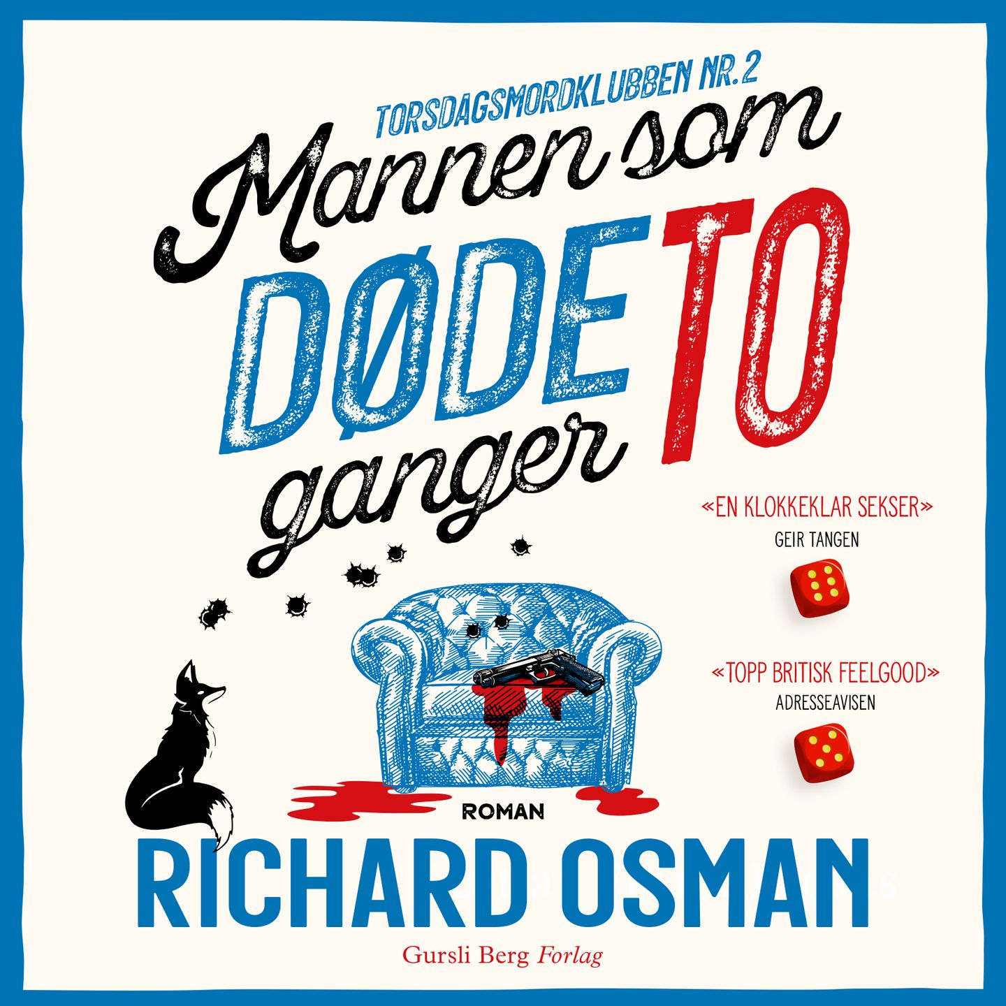 Mannen som døde to ganger - Richard Osman - Krim og spenning - Lydbok ...
