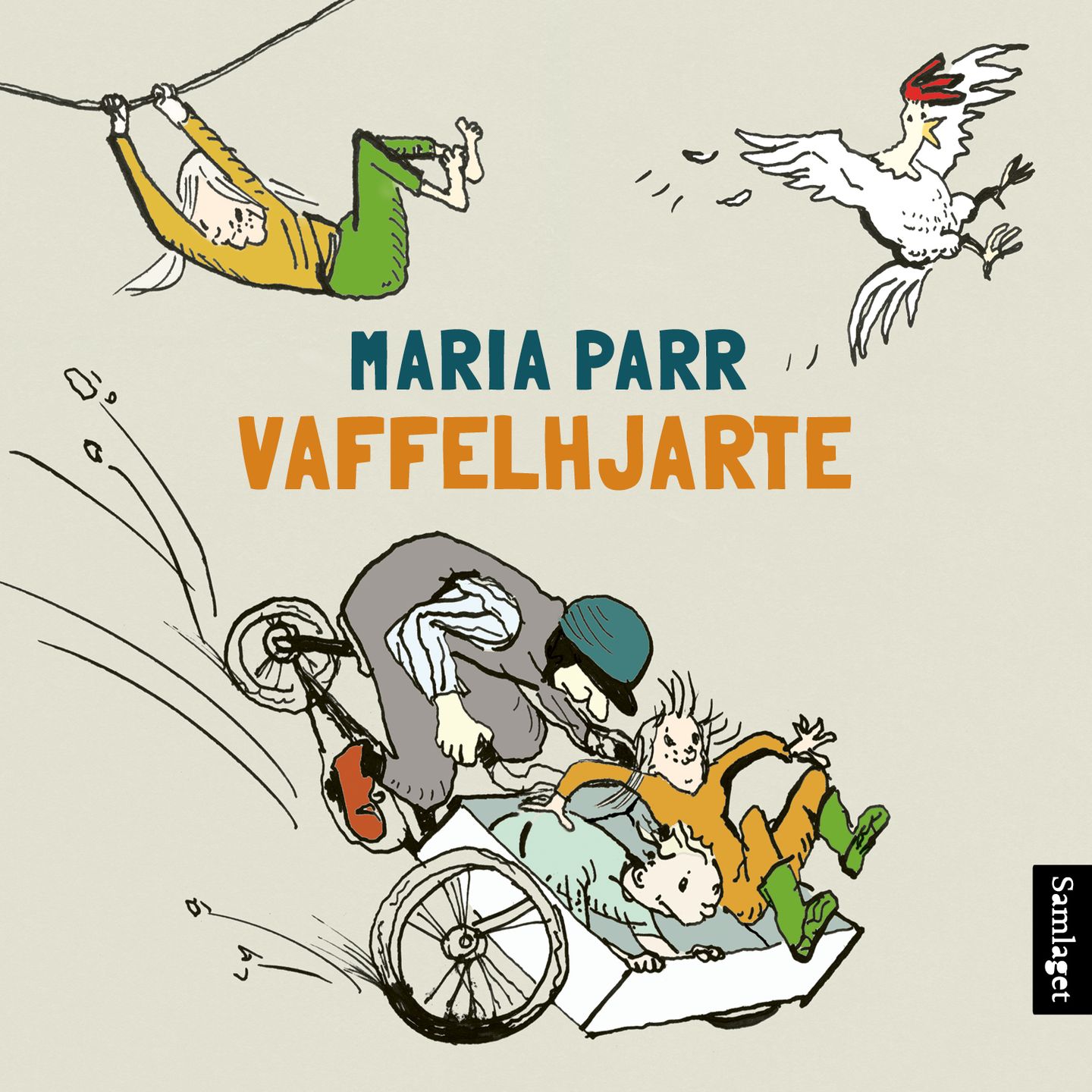 Vaffelhjarte - Maria Parr - Barn - Lydbok - Fabel