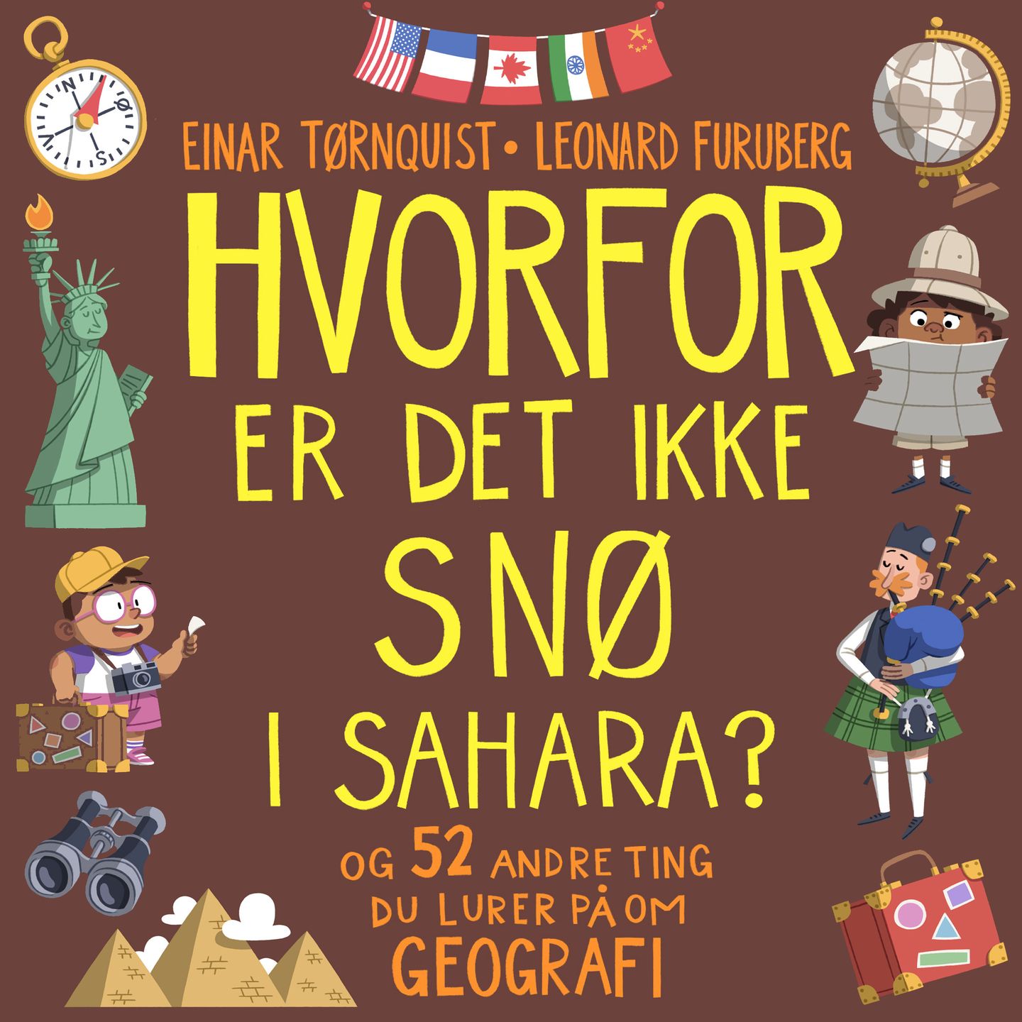 Hvorfor er det ikke snø i Sahara? - Einar Tørnquist - Barn - Lydbok - Fabel