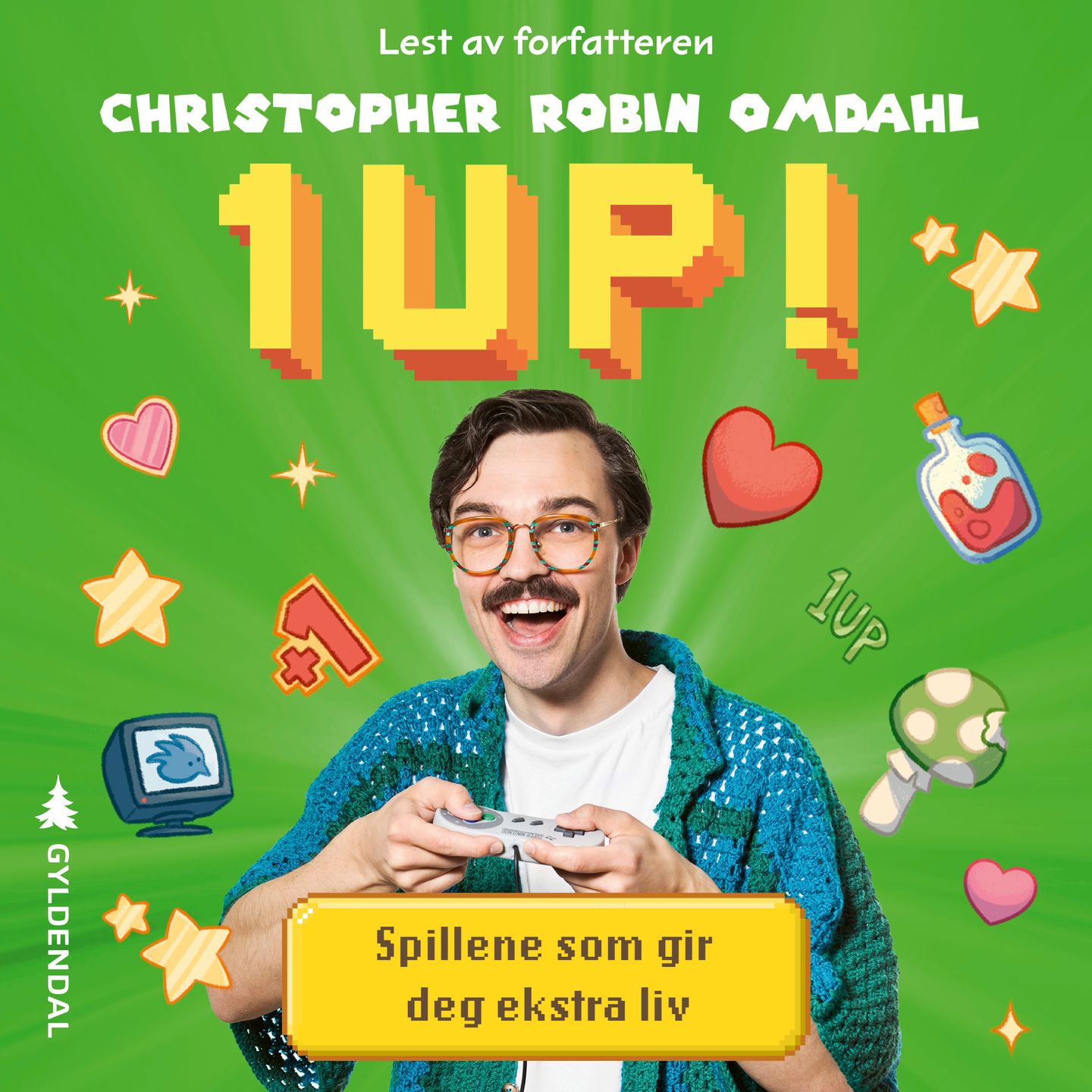 1UP! - Christopher Robin Omdahl - Barn - Lydbok - Fabel