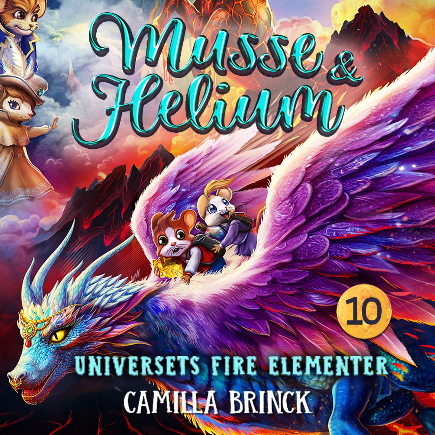 Universets fire elementer - Camilla Brinck - Barn - Lydbok - Fabel