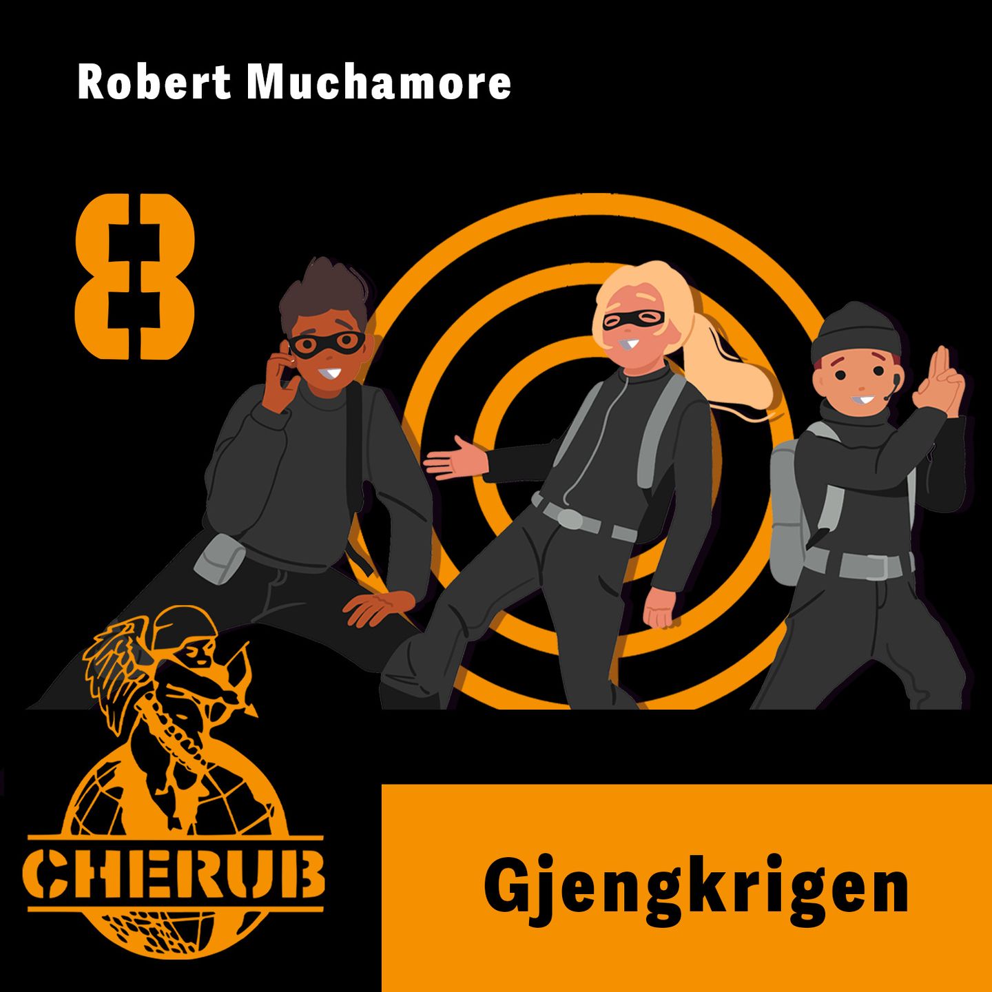 Gjengkrigen - Robert Muchamore - Barn - Lydbok - Fabel
