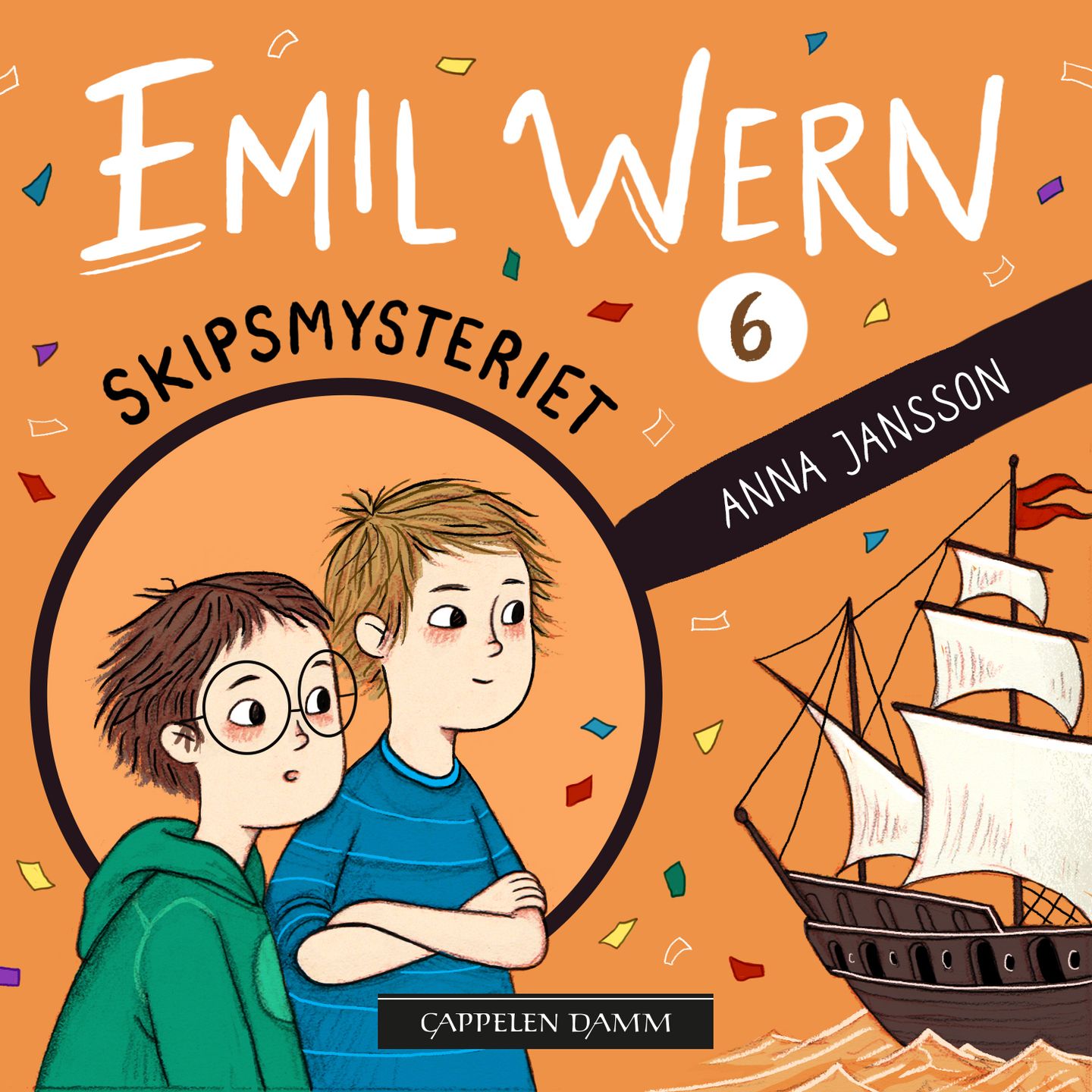 Skipsmysteriet - Anna Jansson - Barn - Lydbok - Fabel