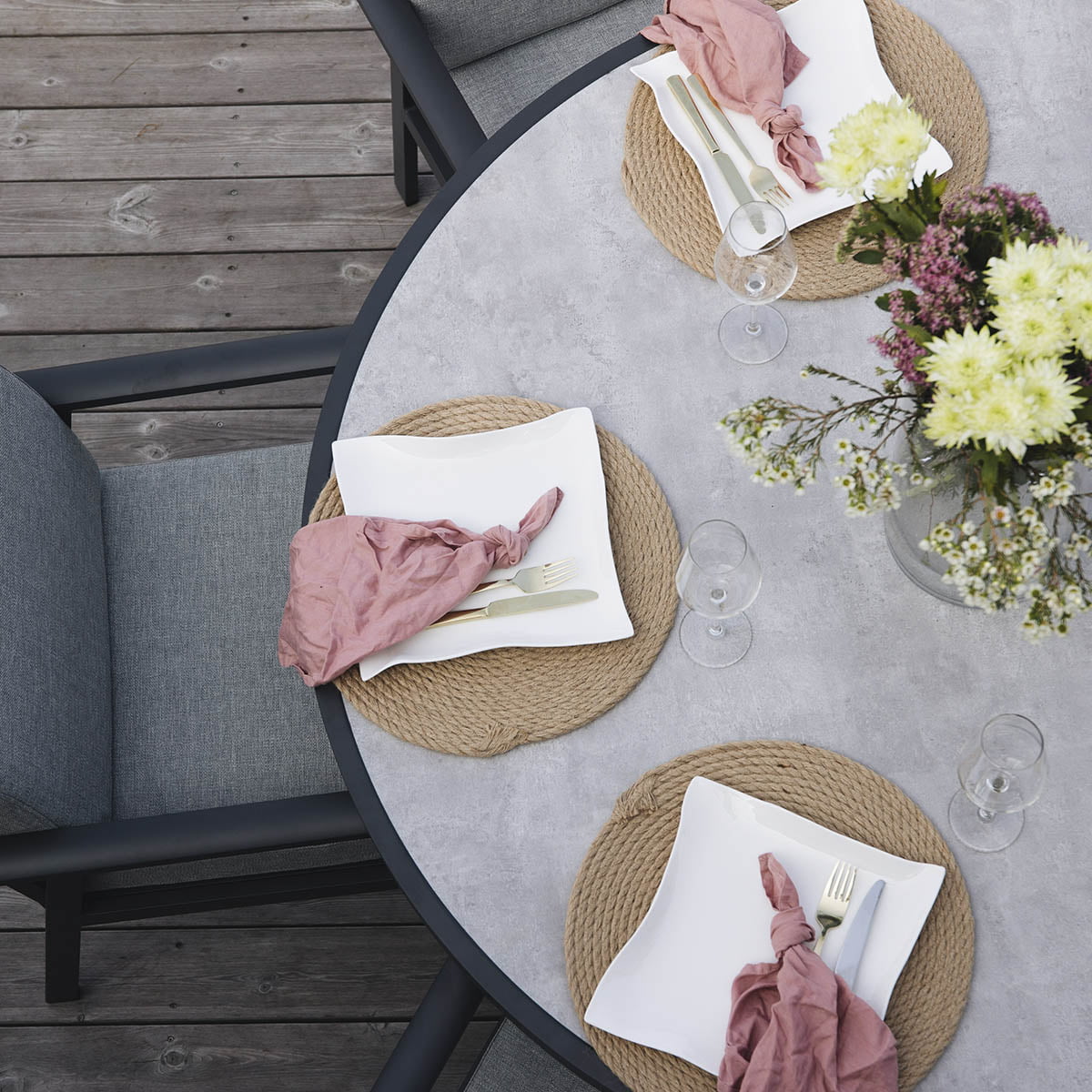 Samvaro spisebord antrasitt | Hageland