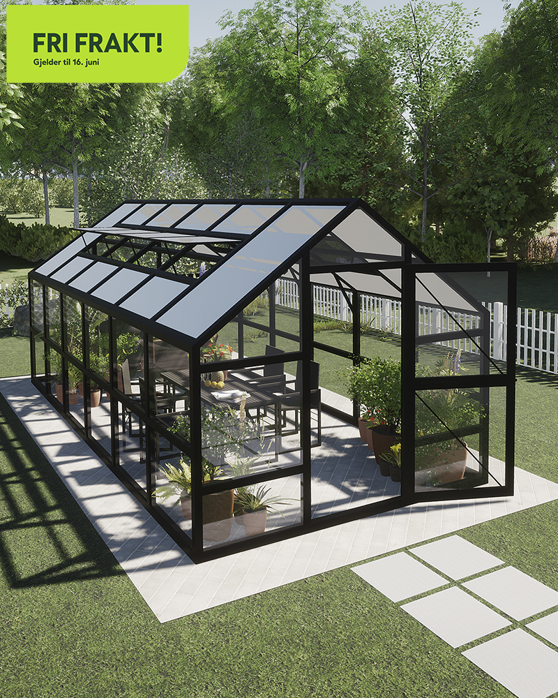 Drivhus - bestill ditt drivhus her - Hageland | Hageland