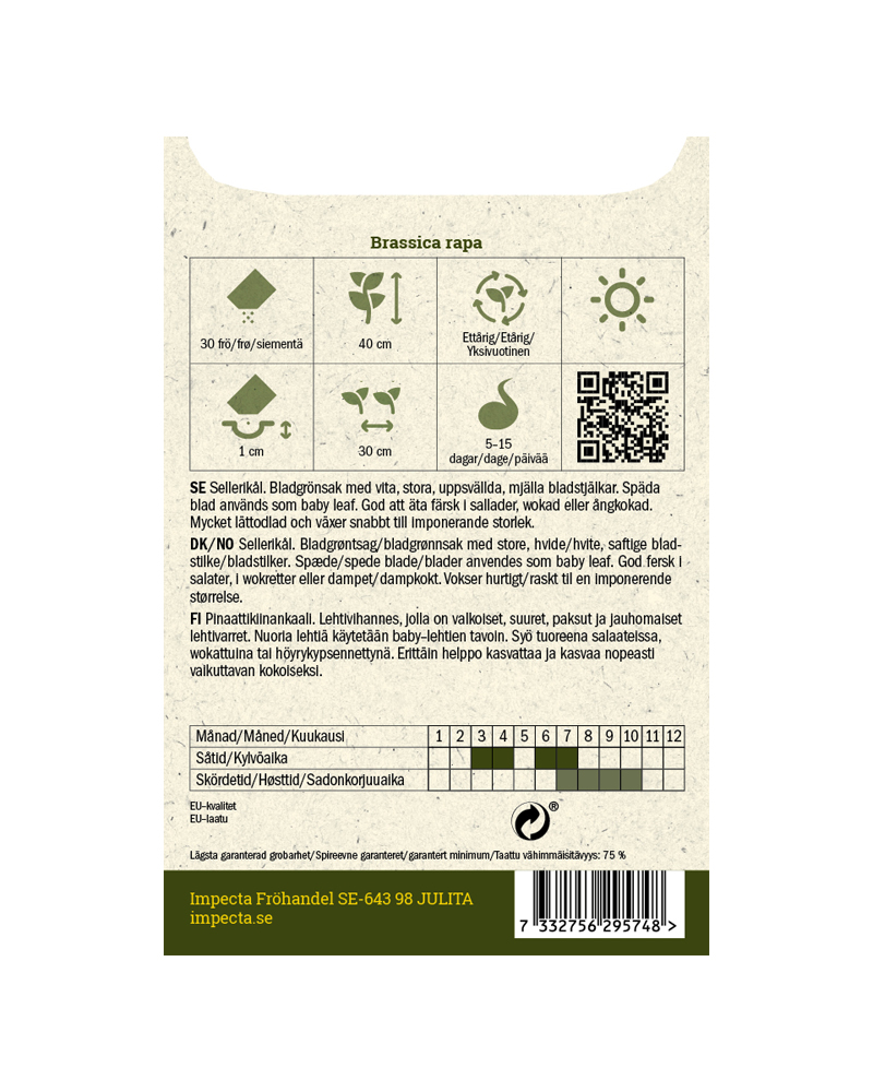 Pak Choi 'Joi Choi' F1