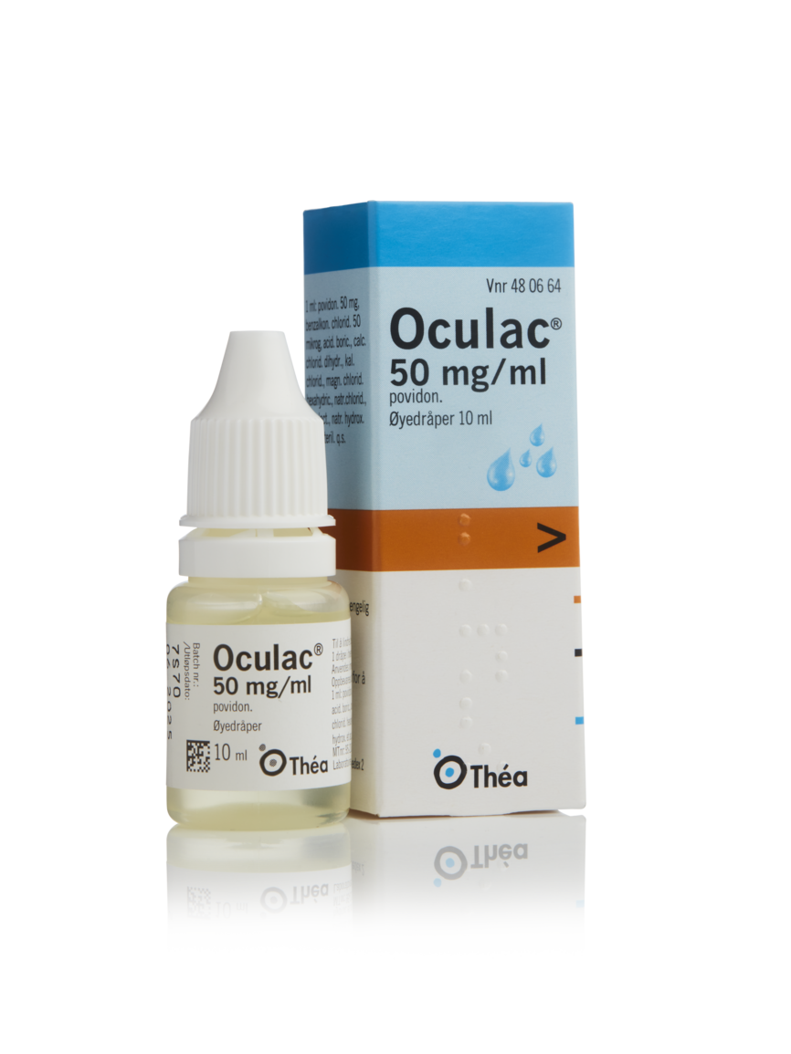 Oculac 50 mg/ml øyedråper 10 ml – Dameapoteket