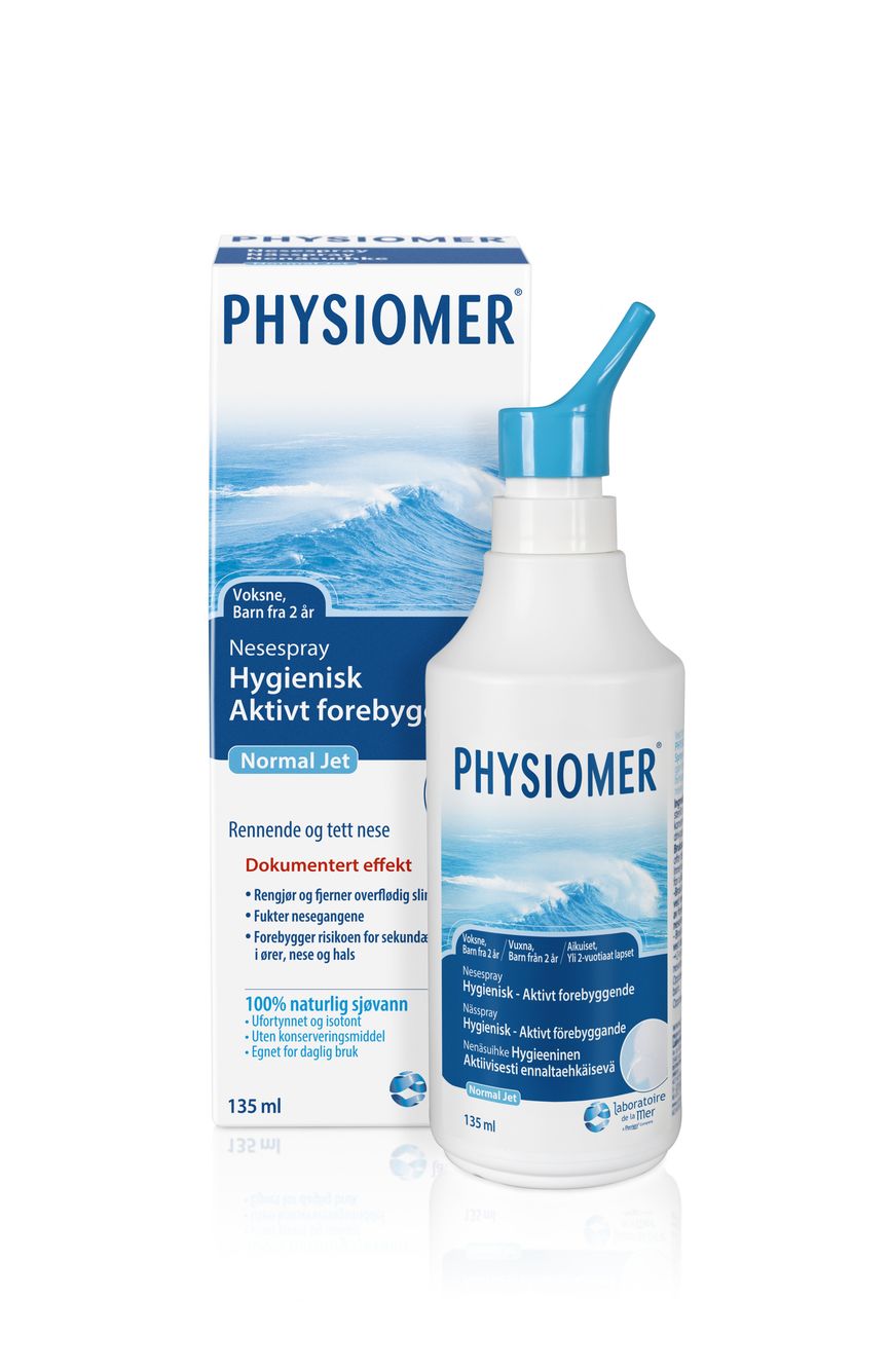 Physiomer Nesespray Jet Normal 135 ml – Herreapoteket