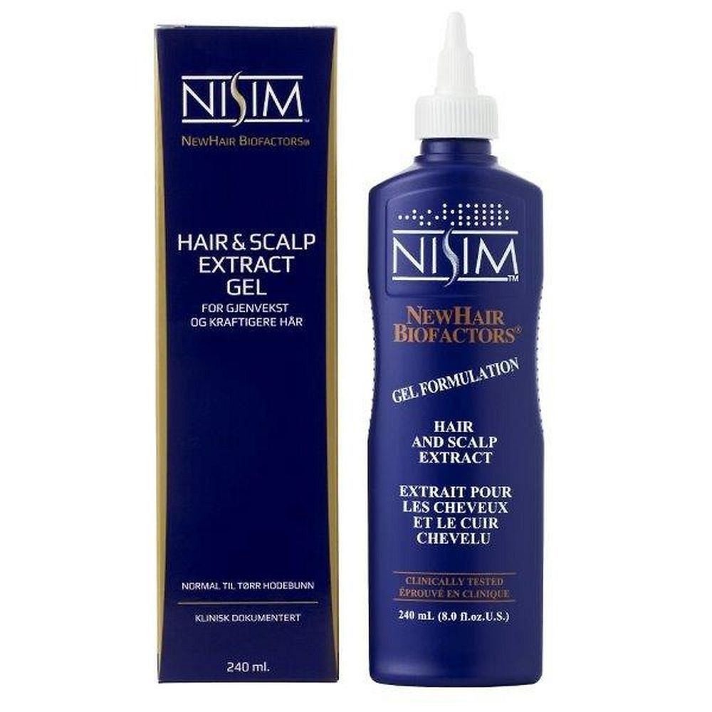 Nisim Hair and Scalp Extract Gel Formulation 240 ml – Herreapoteket