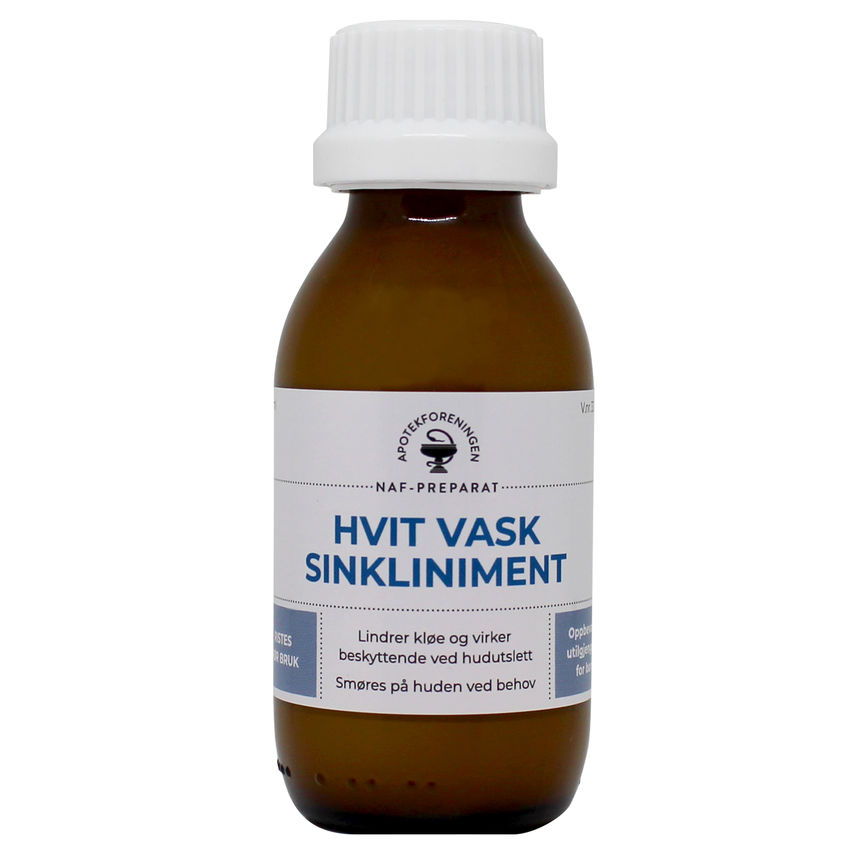 Hvit vask - Sinkliniment NAF 100 ML – Herreapoteket