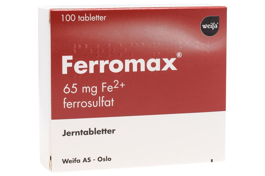 Ferromax tabletter 65mg 100 ENPAC – Dameapoteket