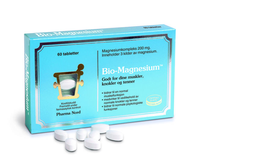 Bio-Magnesium Tabletter 60 stk – Dameapoteket
