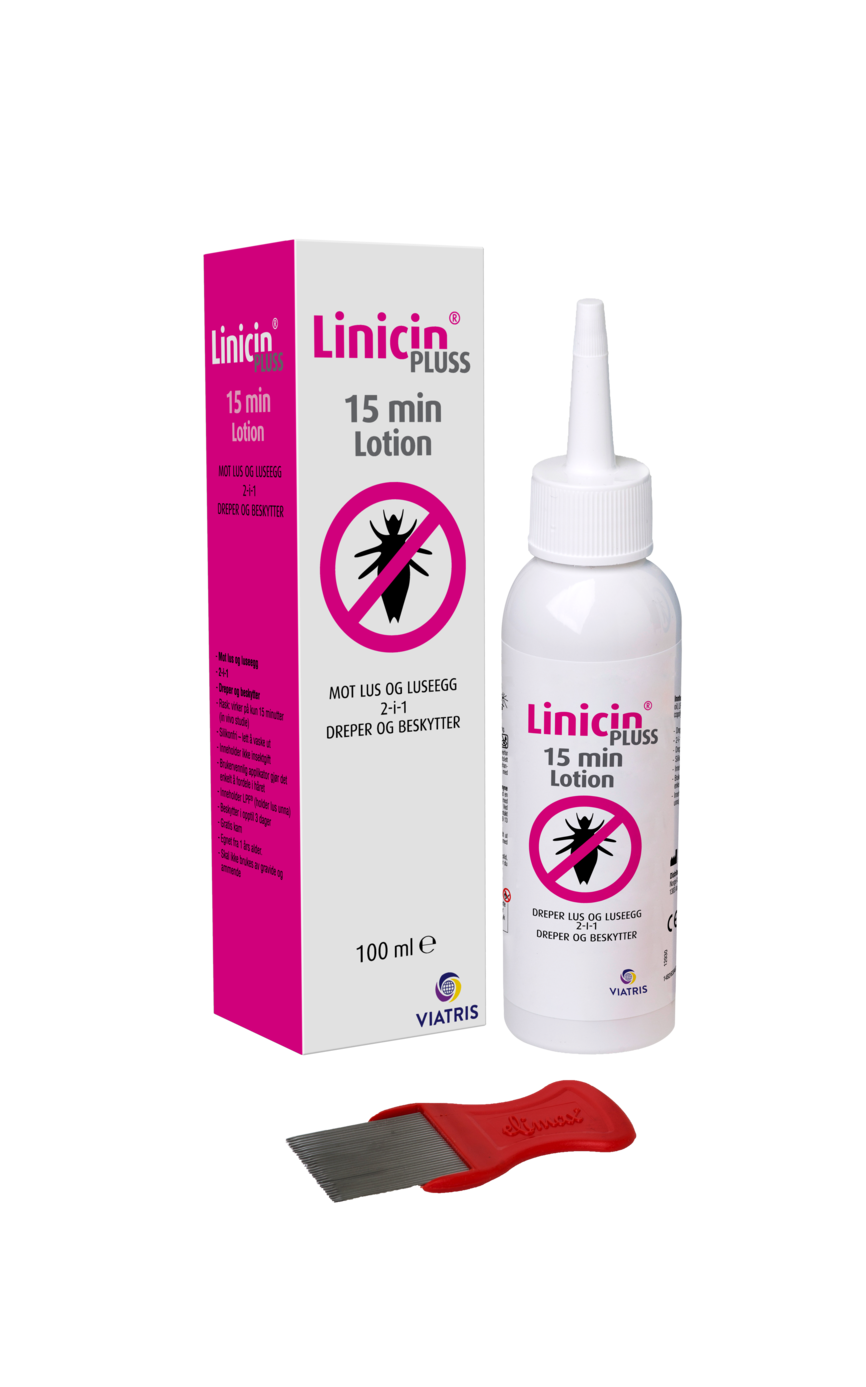 Linicin Pluss 15 Min Lotion Lusemiddel Mot Lus 100 ml – Herreapoteket