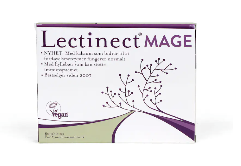 Lectinect Mage 60 tabletter – Herreapoteket
