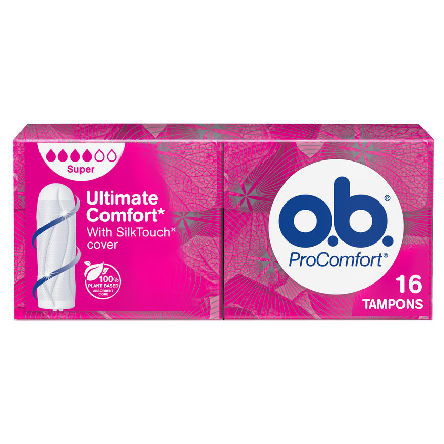 O.B. ProComfort Super Tamponger 16stk – Dameapoteket