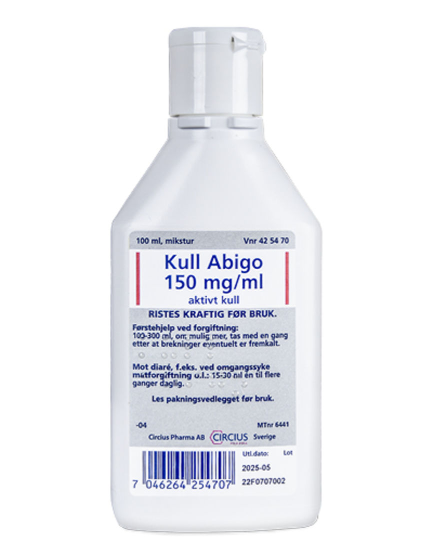 Kull Abigo 150 mg/ml mikstur 100 ml – Herreapoteket