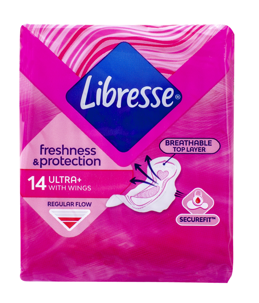Libresse Ultra Normal Wing 14 stk. – Herreapoteket