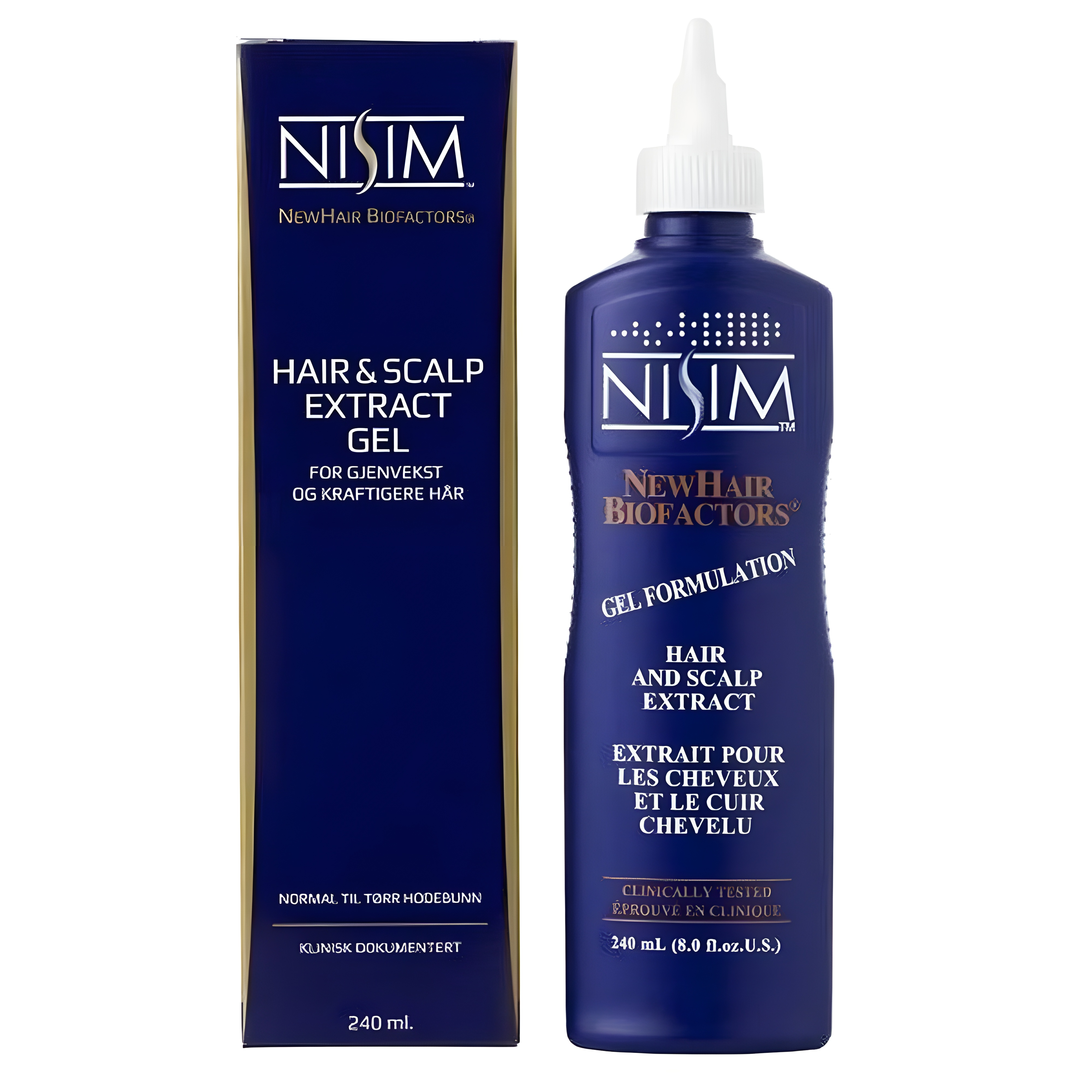 Nisim Hair and Scalp Extract Gel Formulation 240 ml – Dameapoteket