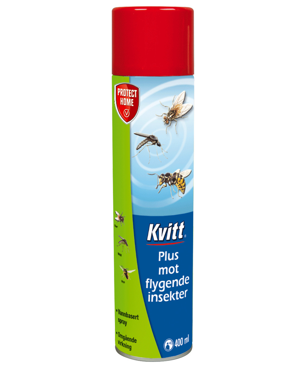 Kvitt Pluss mot flygende insekter, 400 ml | Plantasjen