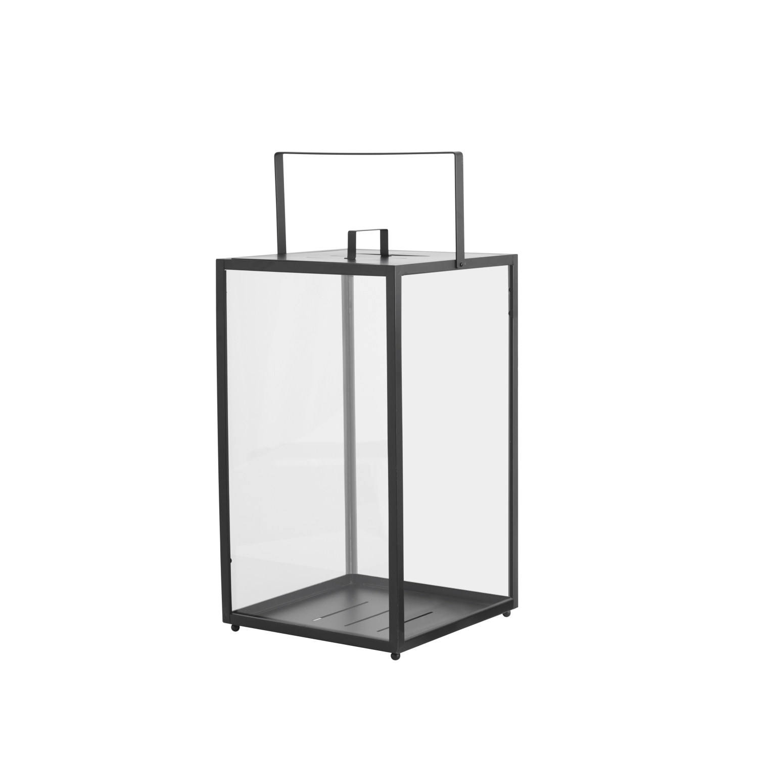 Lykt Caroline, Høyde 58 cm, Svart | Plantasjen