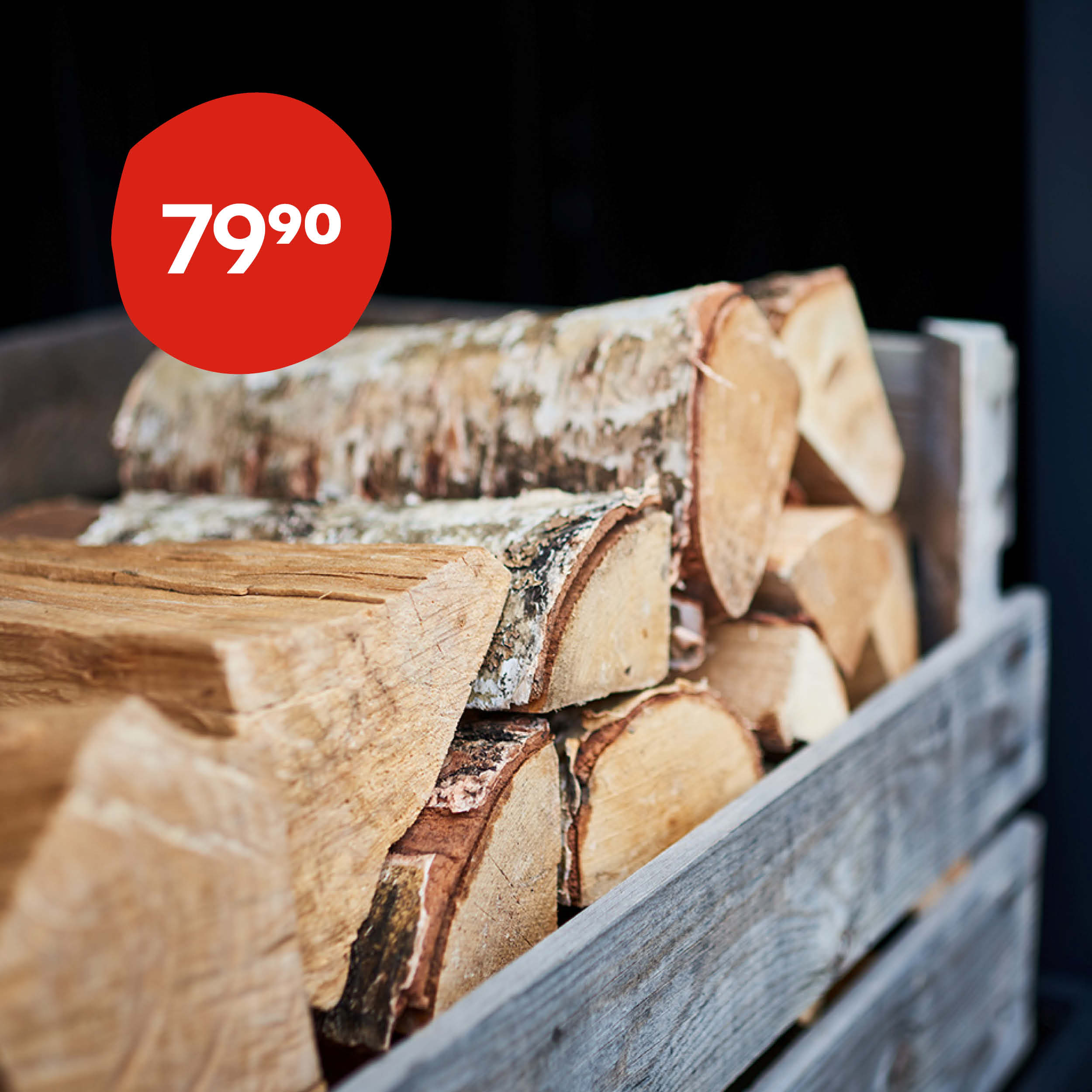 Bjørkeved 79,90 pr stk | Plantasjen