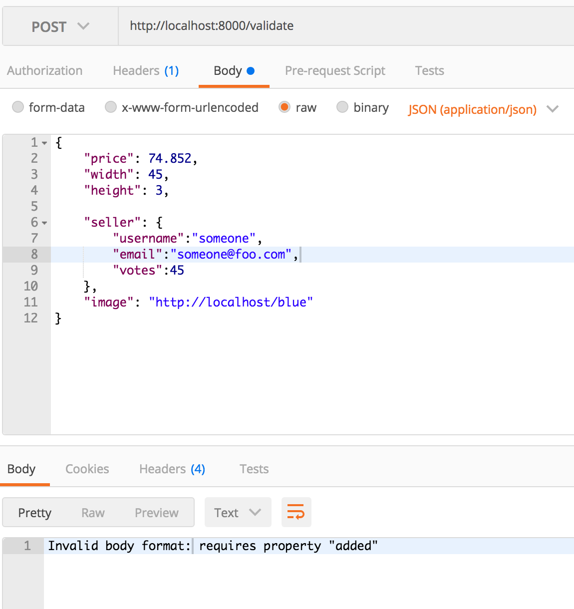 Validating REST endpoints with JSON Schemas using Express and Node.js | Snowball
