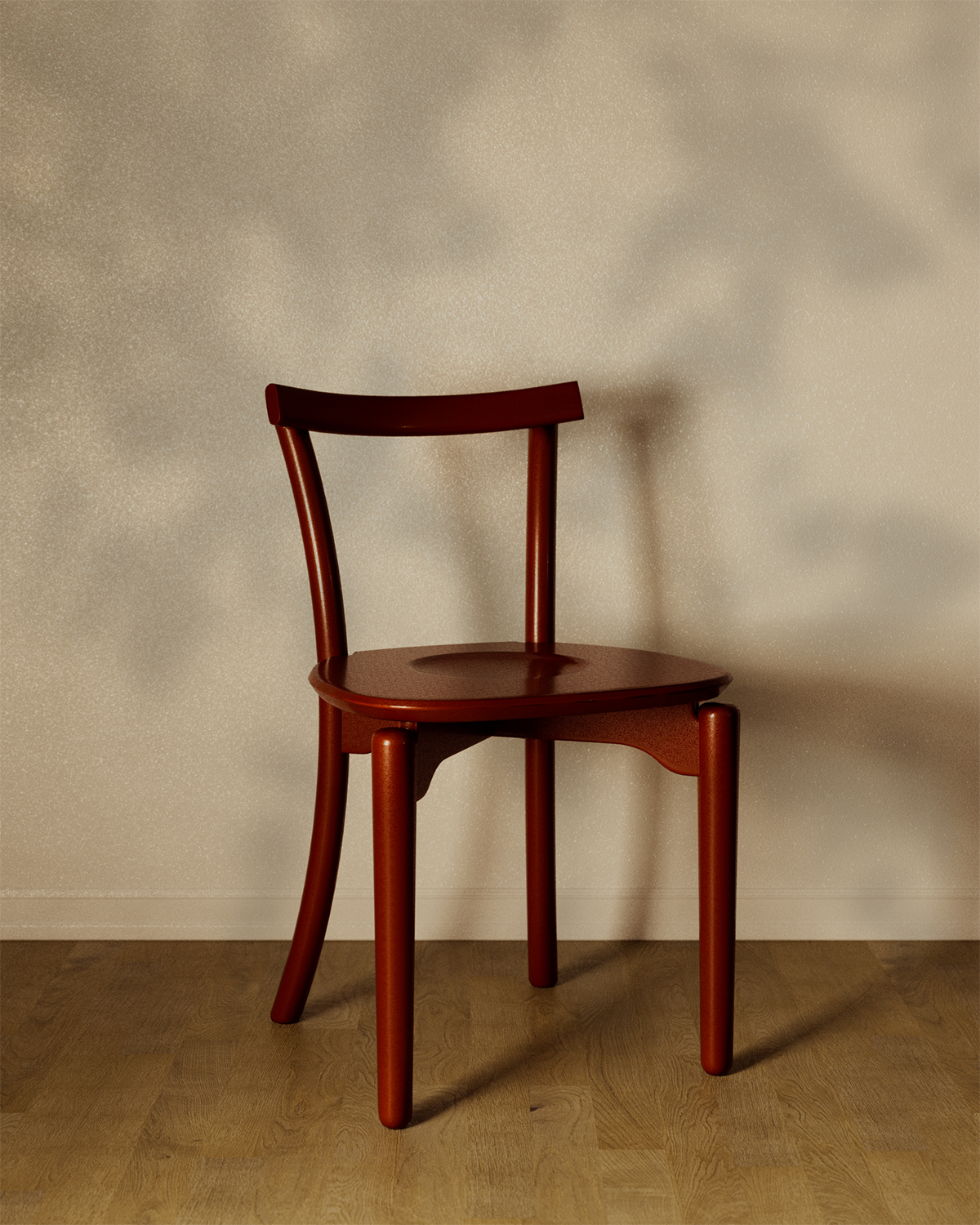 KAMELEONTEN | Fargeglad, moderne stol & bord i tre | SWEEF