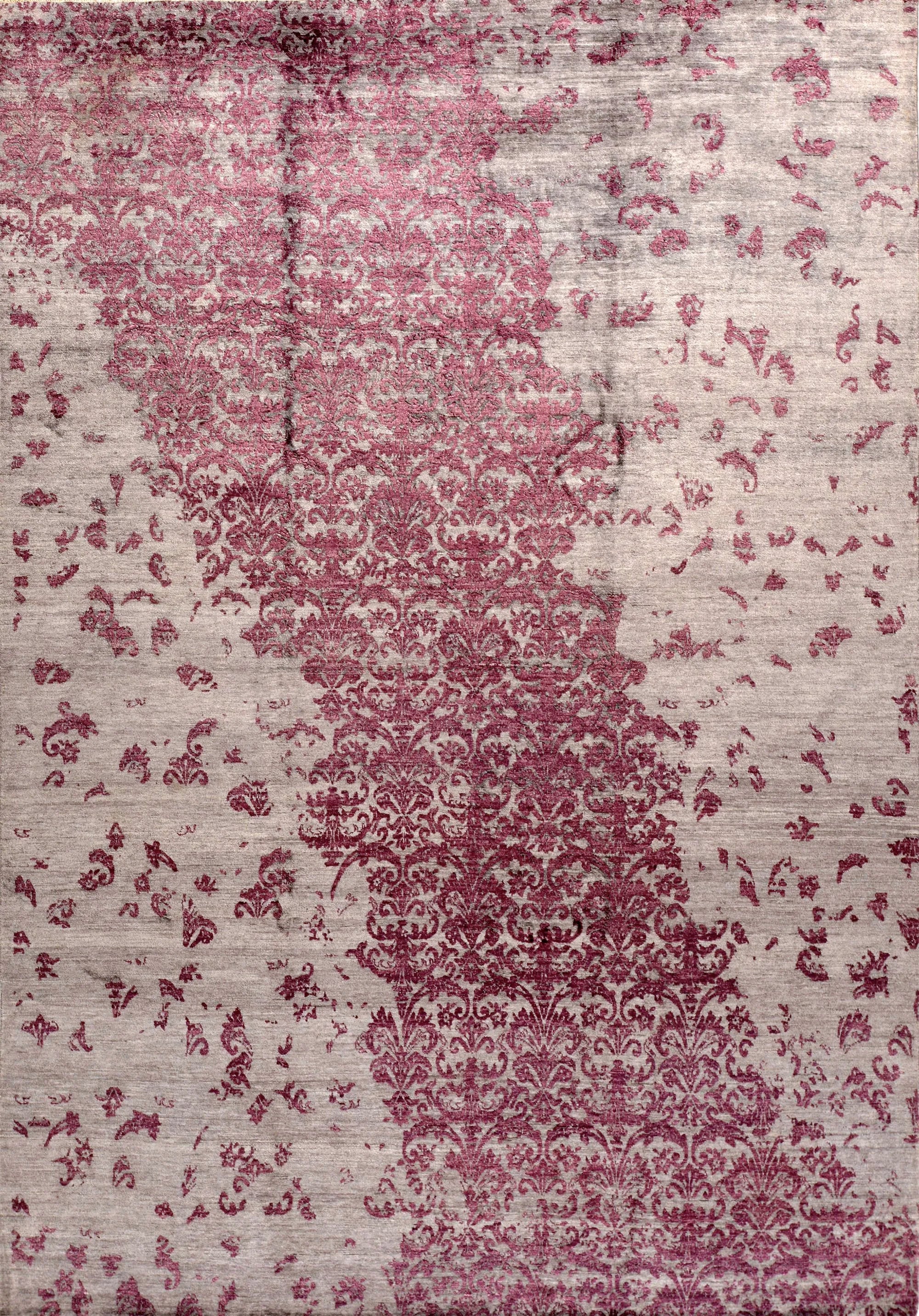 Modern Carpets, Design Carpets, purple, x L, Damask